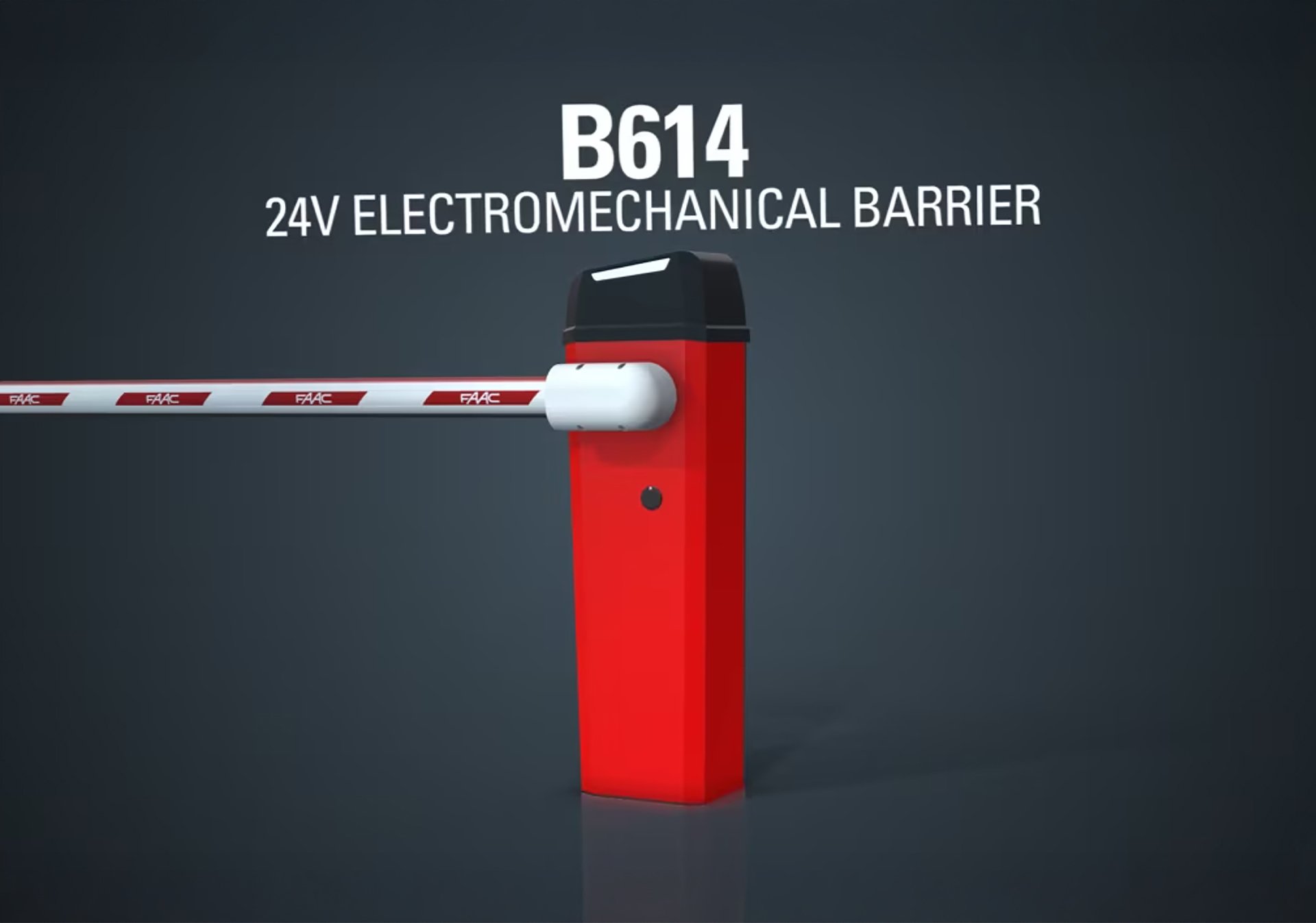 B614 - 24V Automatic Barrier