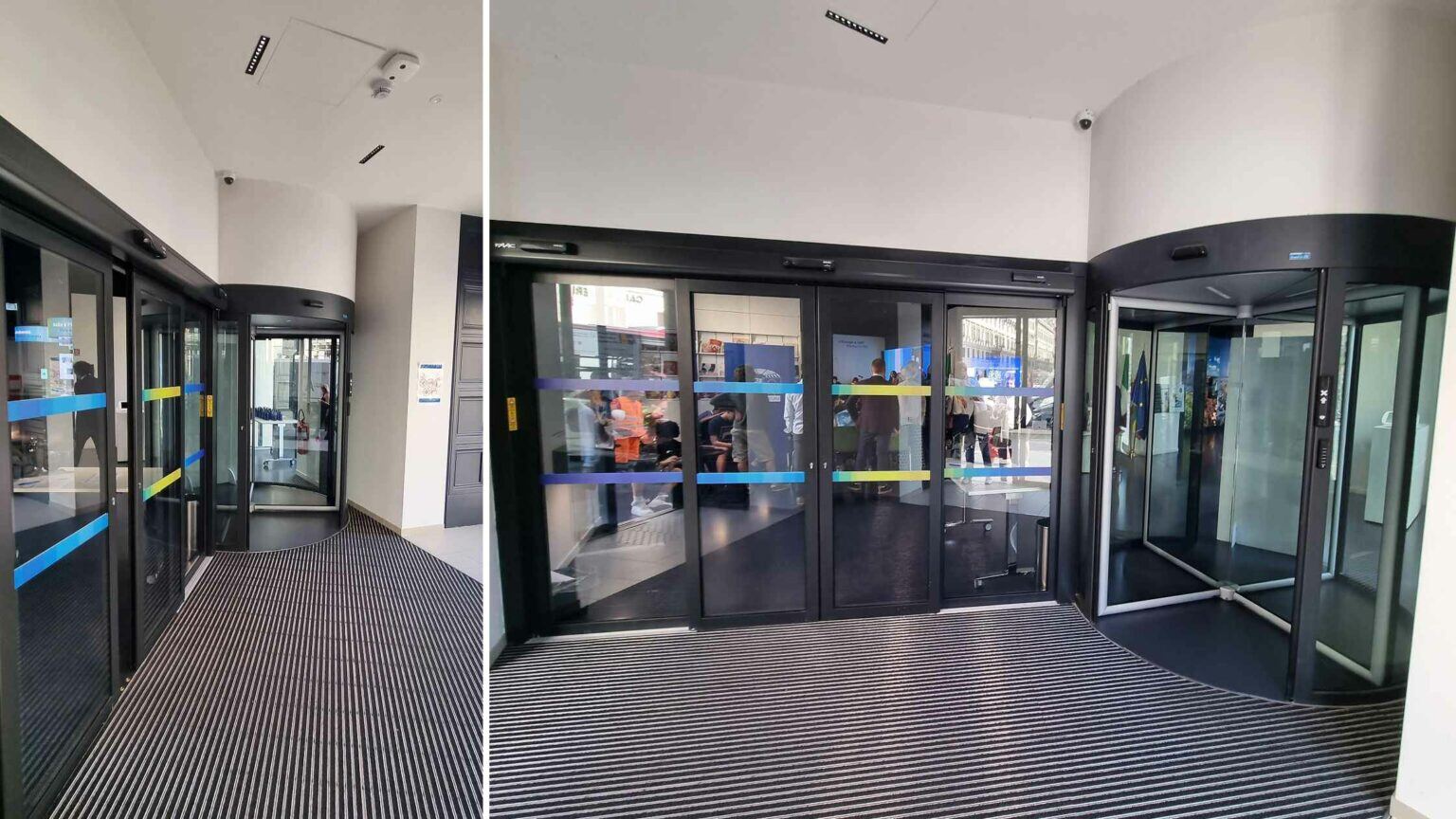 FAAC and CoMETA protect the EU 'Europa Experience' in the centre of Rome