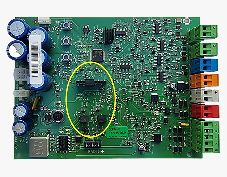 New FAAC E034 Control Board for 24V Swing Leaf Gates