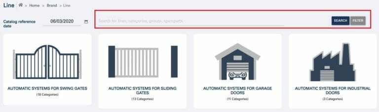 The new FAAC Spare Parts catalogue is on line